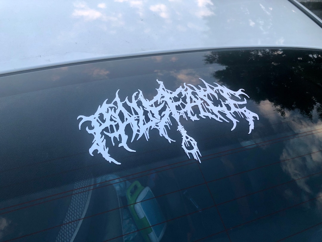 Paleface Swiss Logo Car Decal / Vinyl Sticker Metal Band Car Decals - Etsy
