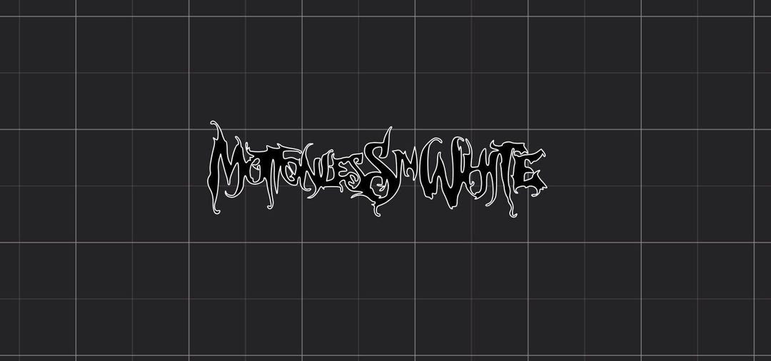 Motionless in White Car Decal Vinyl Stickers - Etsy