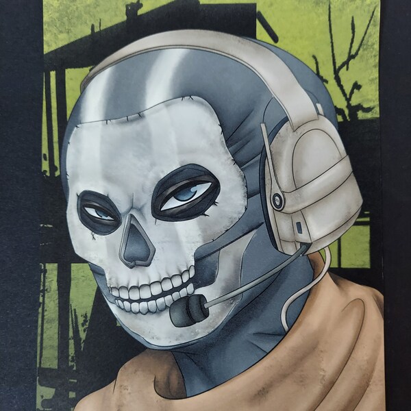 Call of Duty Simon Riley Wall Art - Etsy