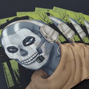 Ghost: Simon Riley - Call of Duty - Etsy