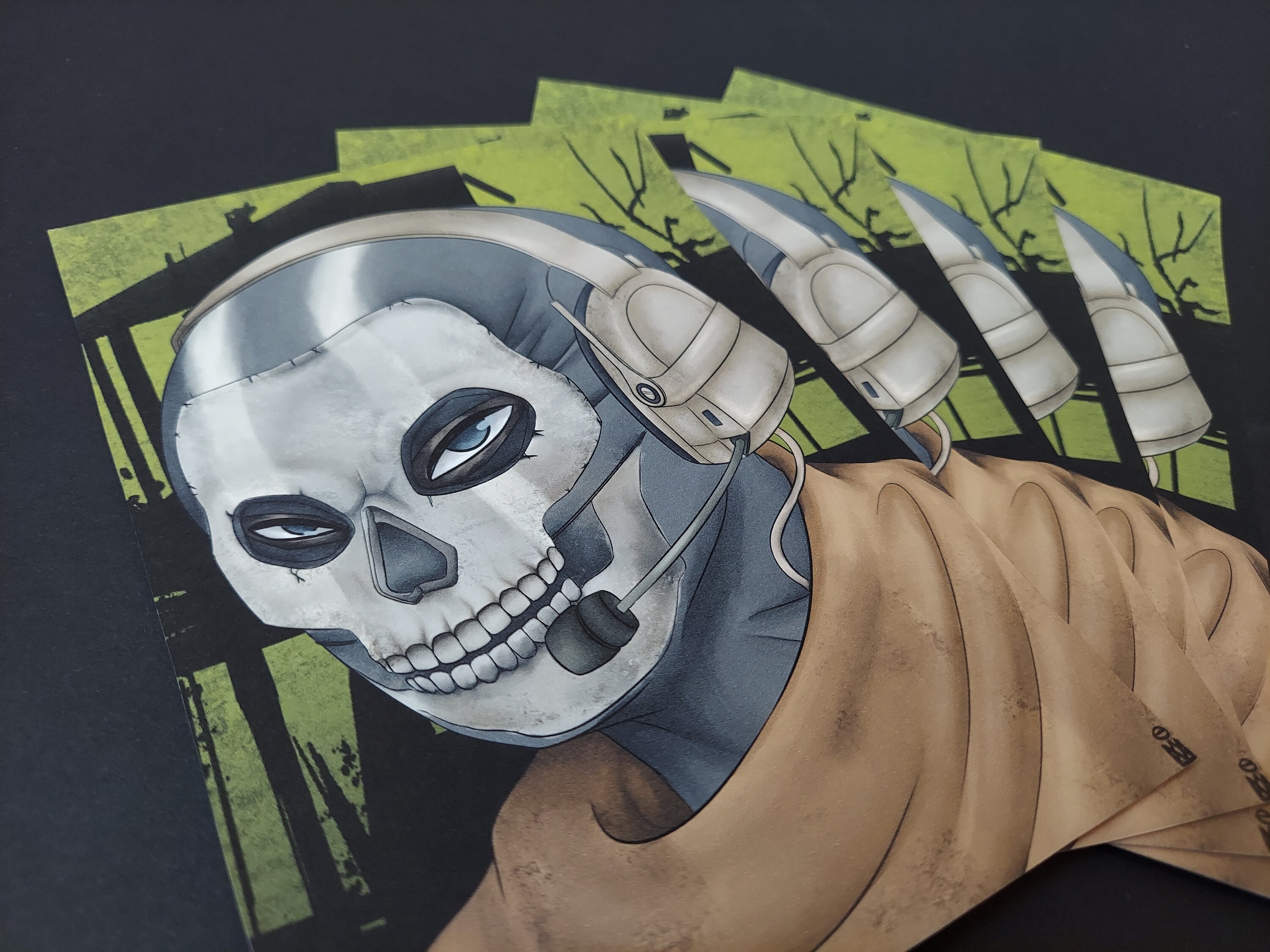 Ghost: Simon Riley - Call of Duty - Etsy