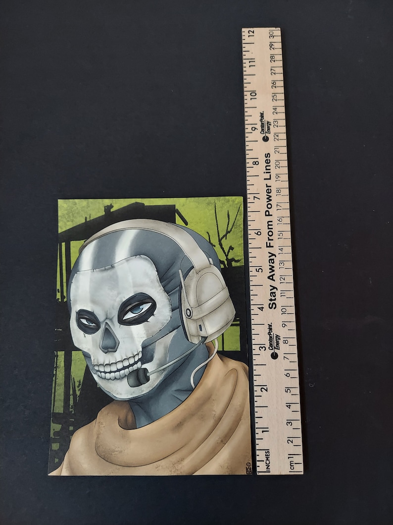 Ghost: Simon Riley - Call of Duty - Etsy