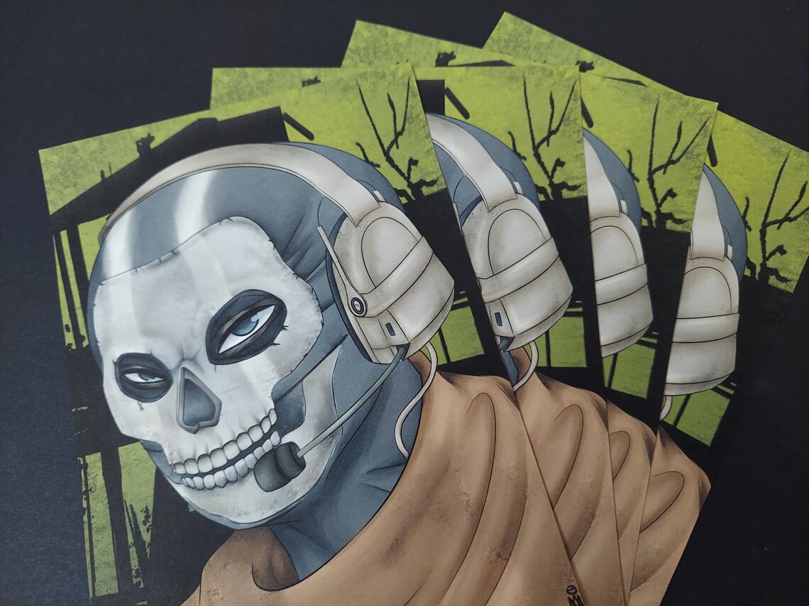 Ghost: Simon Riley - Call of Duty - Etsy