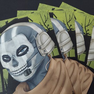 Ghost: Simon Riley - Call of Duty - Etsy