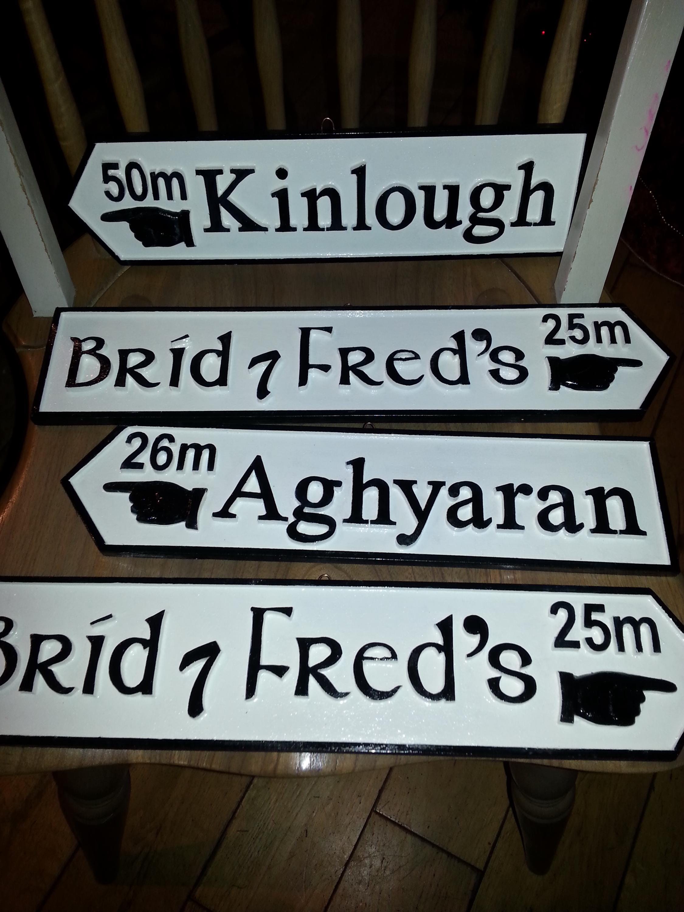 Old Irish Road Sign - Etsy