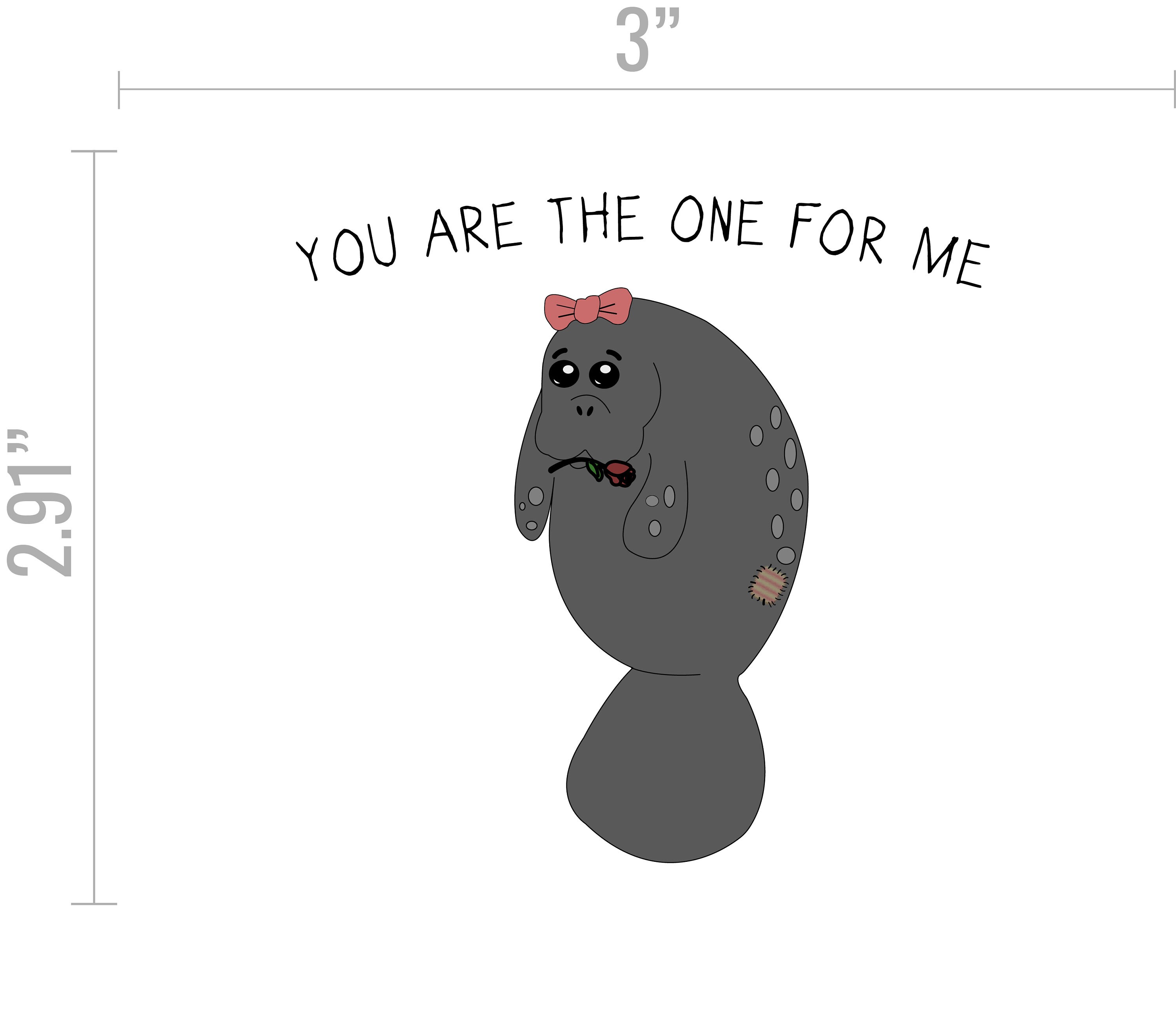 Veggietales Sticker, Transparent Barbara Manatee Decal, Veggie Tales ...