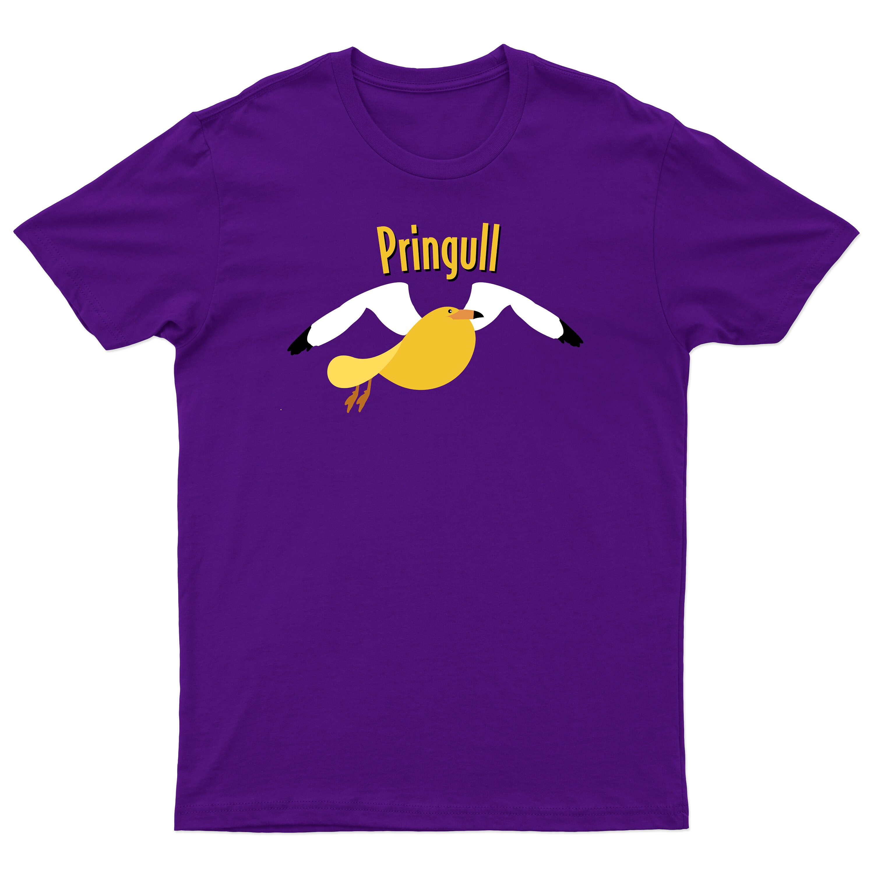 Pringull T-shirt, Pringle Bird Shirt, Gull Shirt, Seagull Tshirt, Fun ...