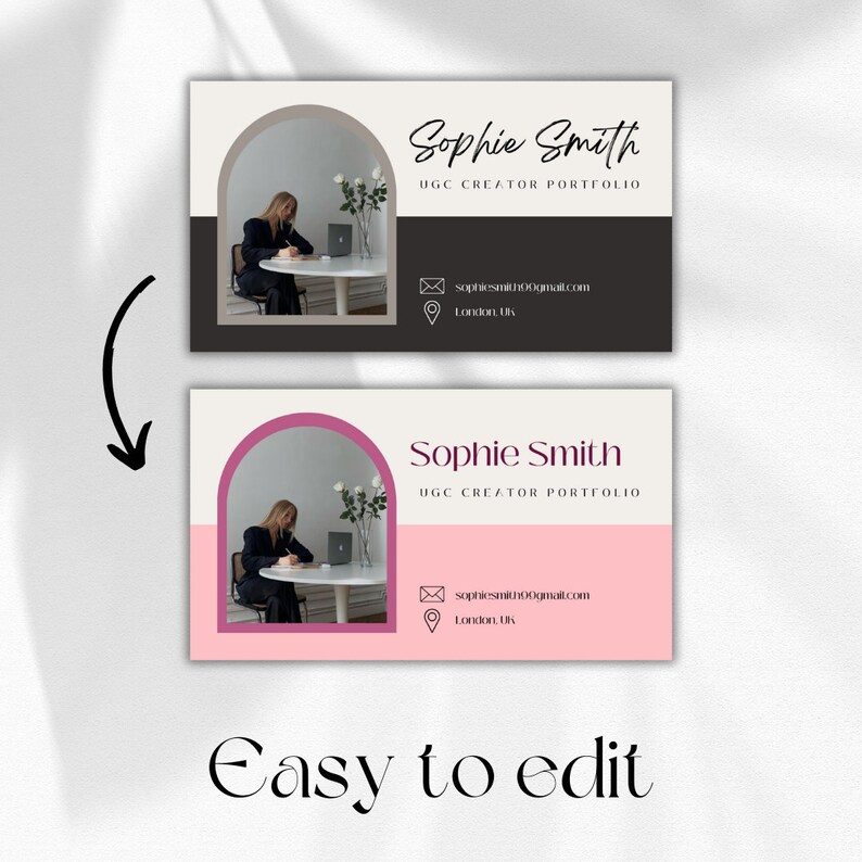 UGC Portfolio Template, UGC Website Template, Portfolio Design ...