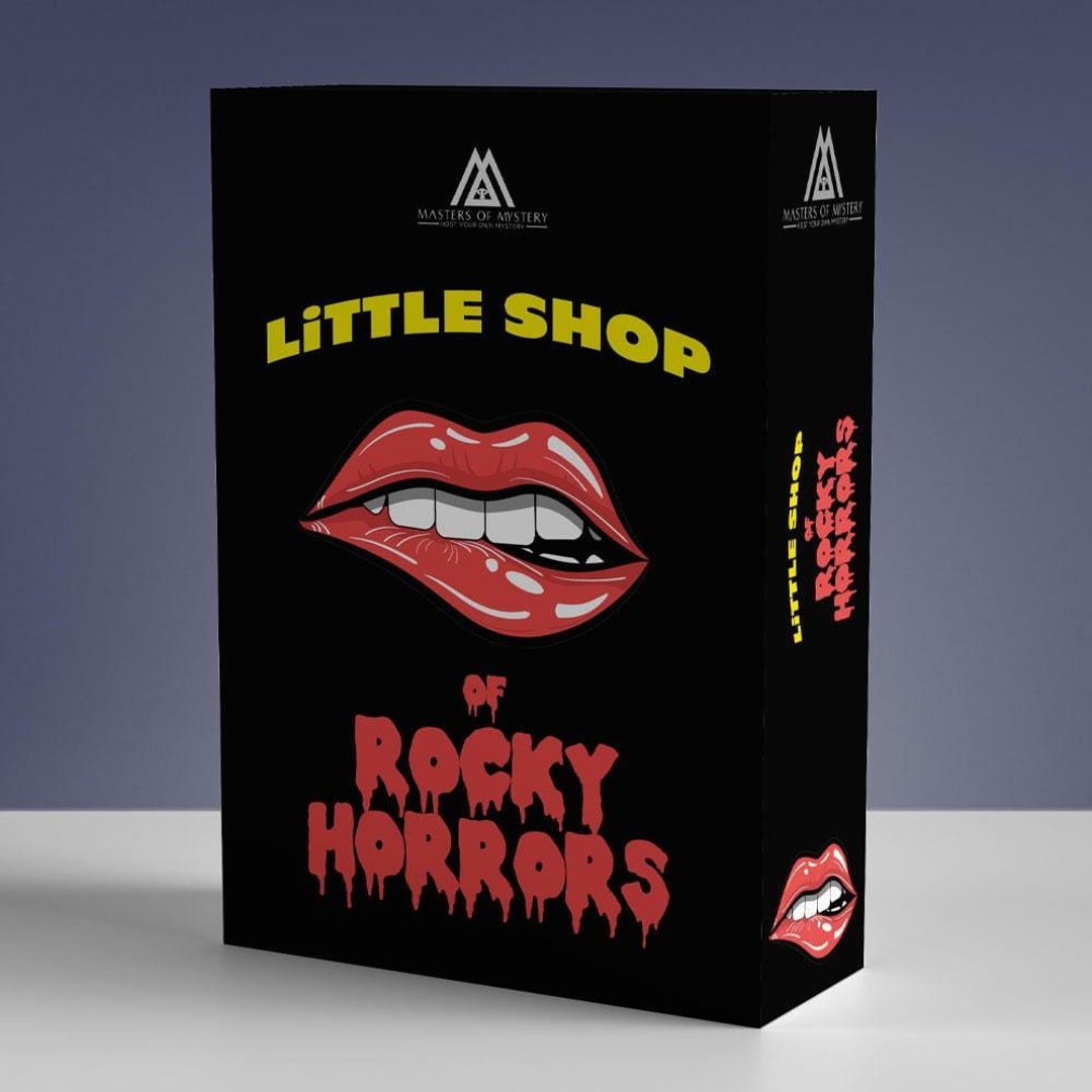 4-20 Player Rocky Horror Halloween Murder Mystery Game Kit English - Etsy