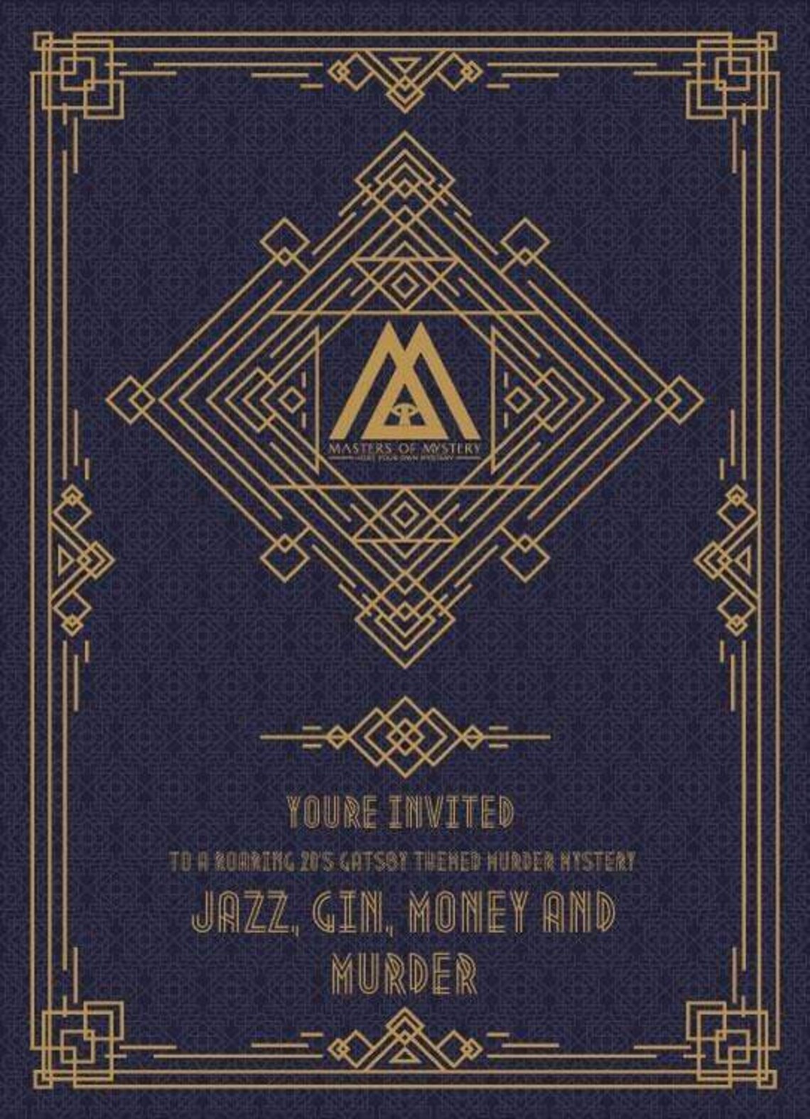 4-20 Player 1920s Murder Mystery Game Kit Game English - Etsy