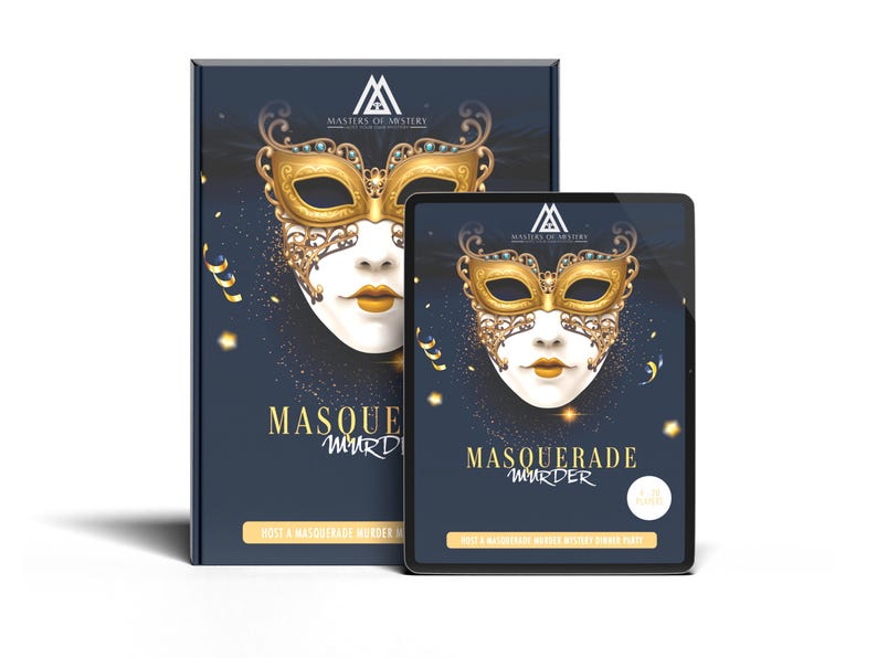 4-20 Player Masquerade Ball/carnival Murder Mystery Host Your Own Game ...