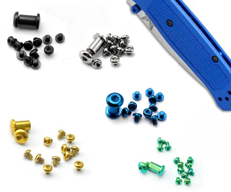Titanium Hardware Kit for Benchmade Bugout 535 Mini Bugout 533 Screw ...
