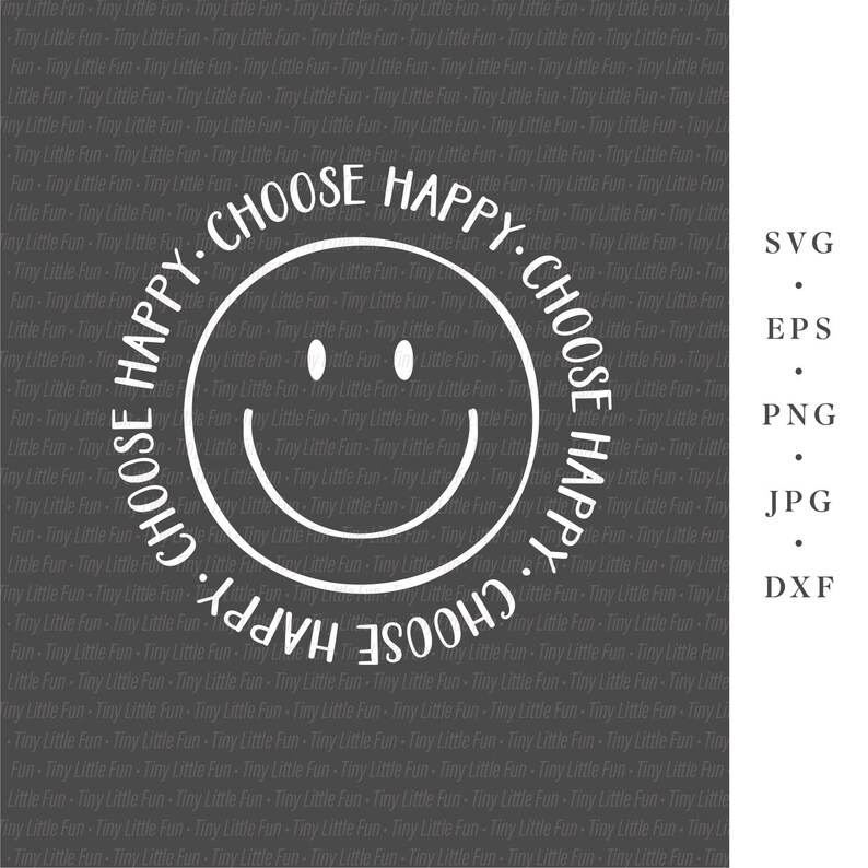 Choose Happy Smiley Face / svg Png Dxf Jpg Eps File Bundle for Plotter ...