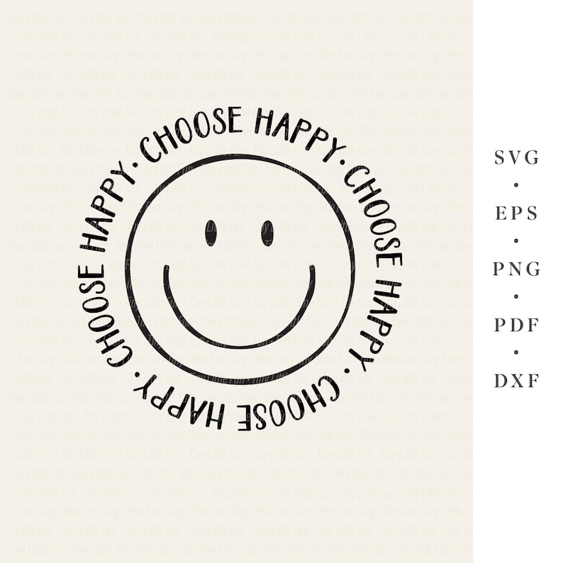 Choose Happy Smiley Face / svg Png Dxf Jpg Eps File Bundle for Plotter ...