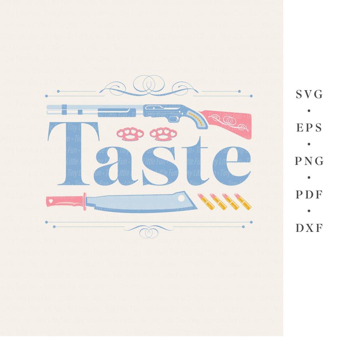 Sabrina Carpenter Taste / Svg Png Dxf Eps Pdf File Bundle for Plotter ...