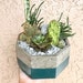 Personalized Concrete Octagon Planter | 3 Patterns - Etsy