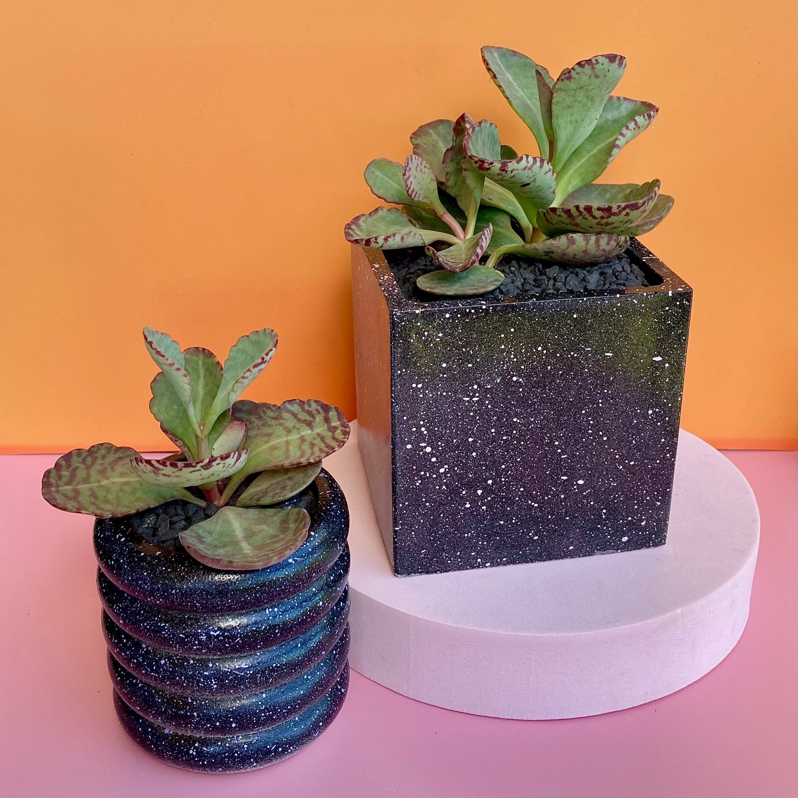 Personalized Concrete Bubble Planter - Etsy