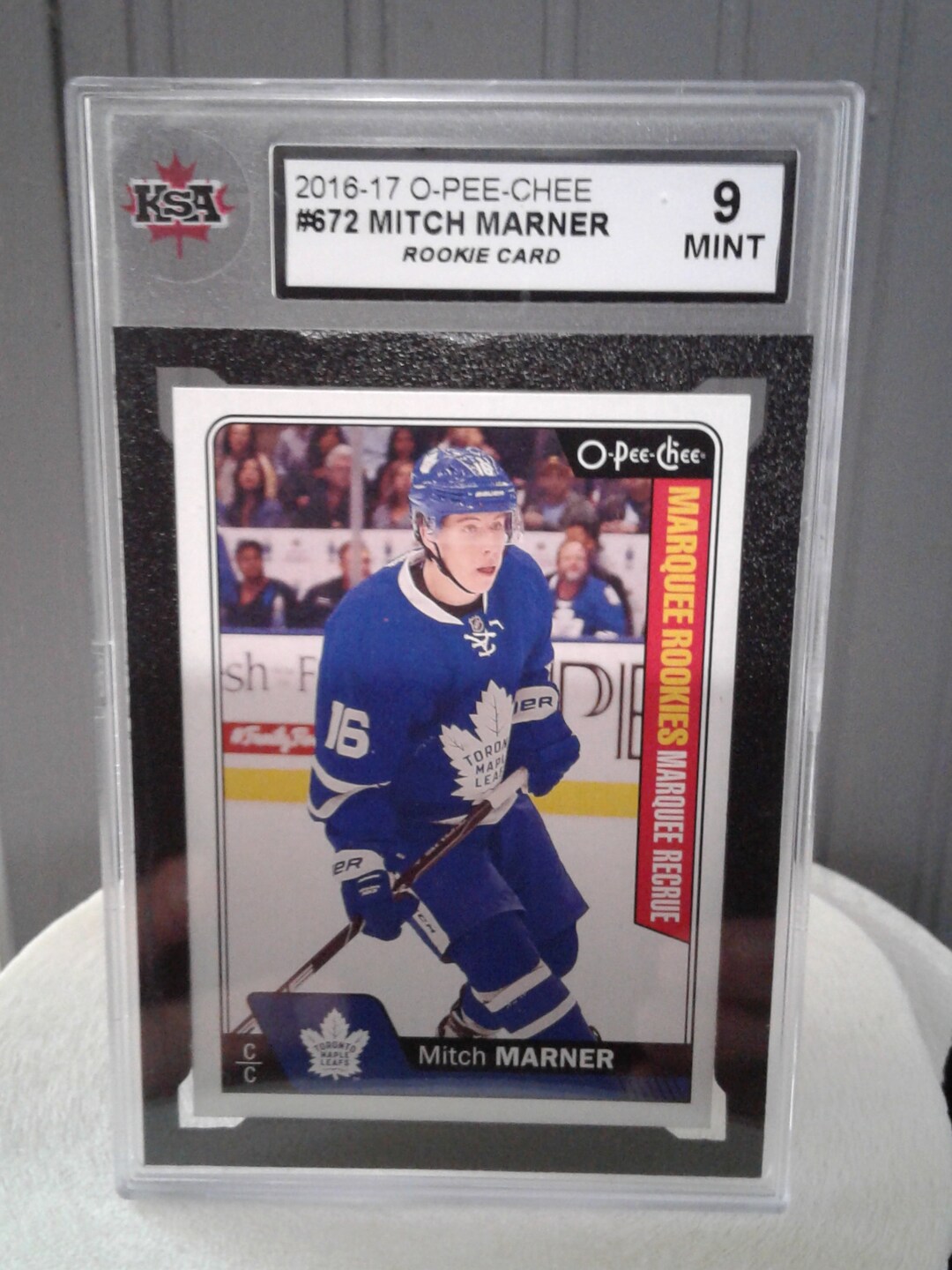 2016-17 O-pee-chee Mitch Marner 672 Rookie Toronto Maple - Etsy