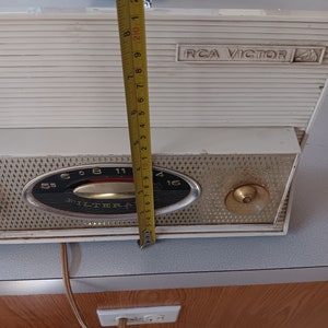 Vintage 1950s or 60s RCA Victor Filterramic Radio - Etsy