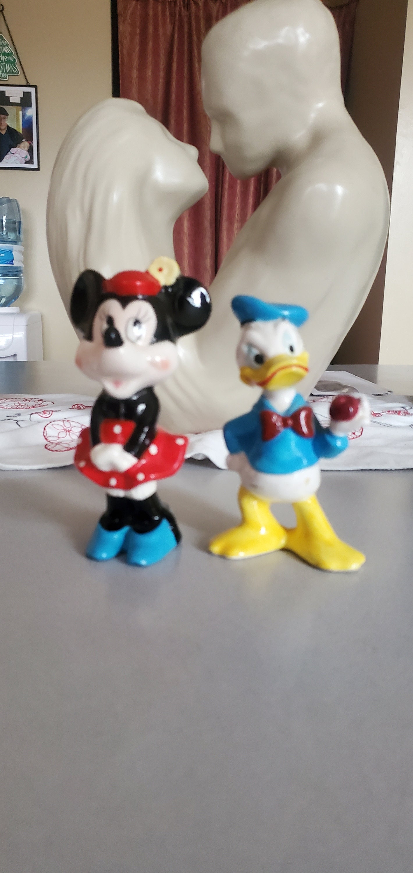 Porcelain Disney Japanese 1950s-70s Figurines Minnie and - Etsy