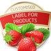 High Gloss Custom Square Labels, Custom Logo Labels, Square Logo Labels ...