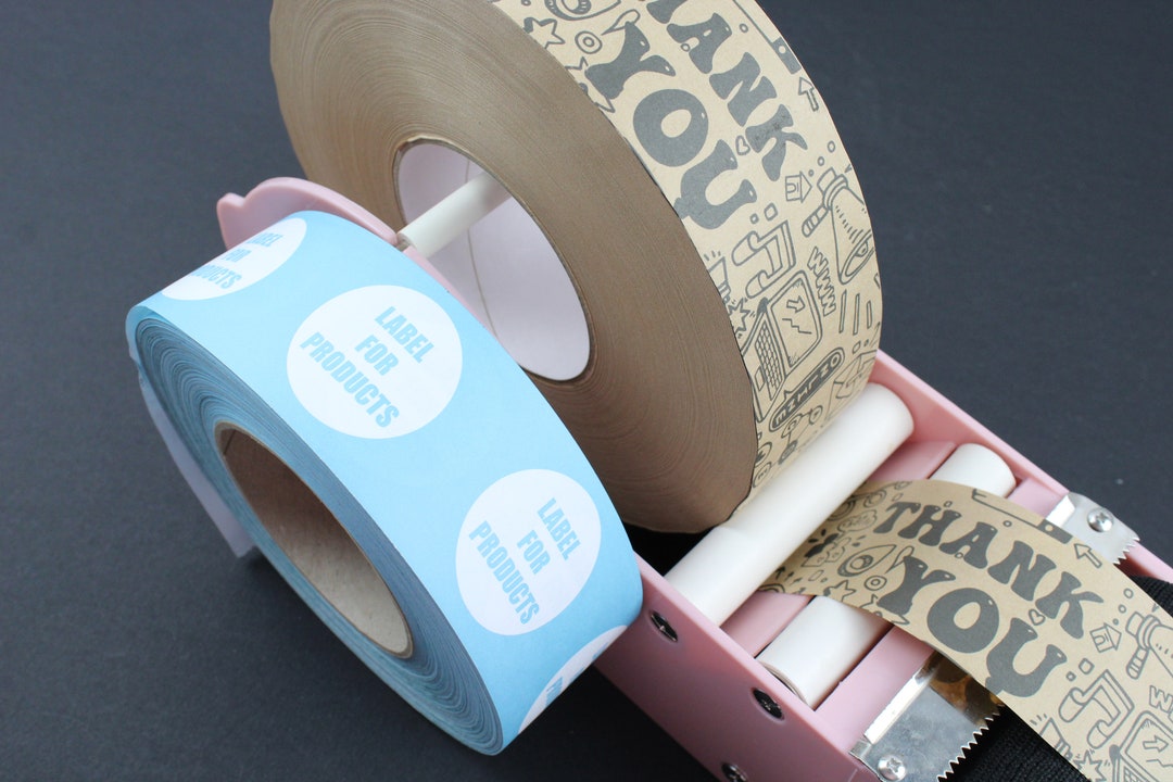 Personalised Gummed Tape, Personalised Packing Tape, Water-activated ...