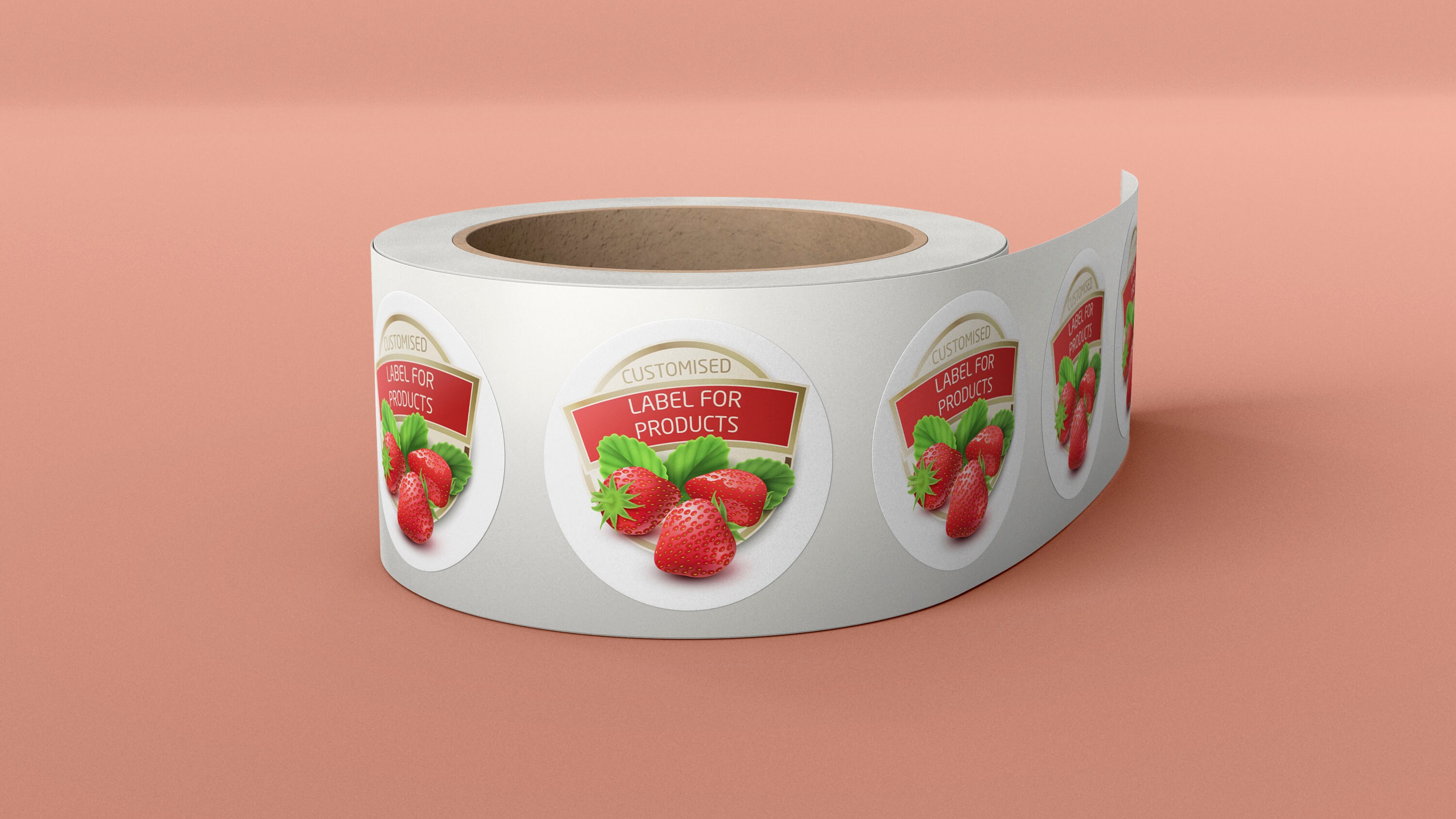 High Gloss Custom Round Labels Custom Logo Labels Round Logo - Etsy UK