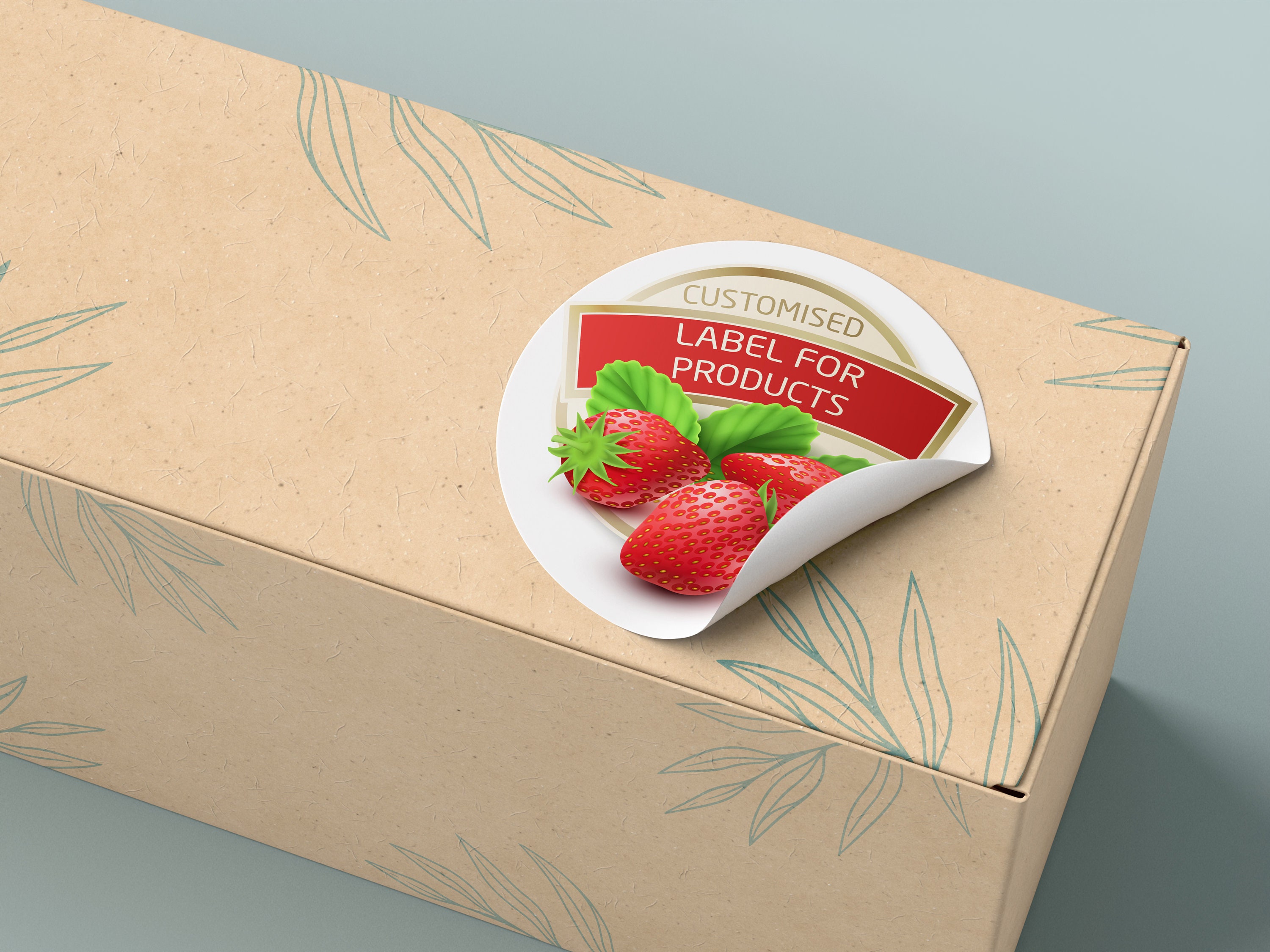 High Gloss Custom Round Stickers Custom Logo Sticker Round - Etsy UK