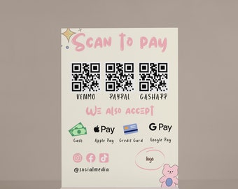 Aesthetic Qr Code - Etsy