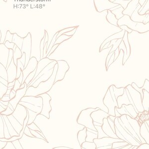 100+ Fine Line Design Floral Aesthetic and Flower Pattern Digital ...