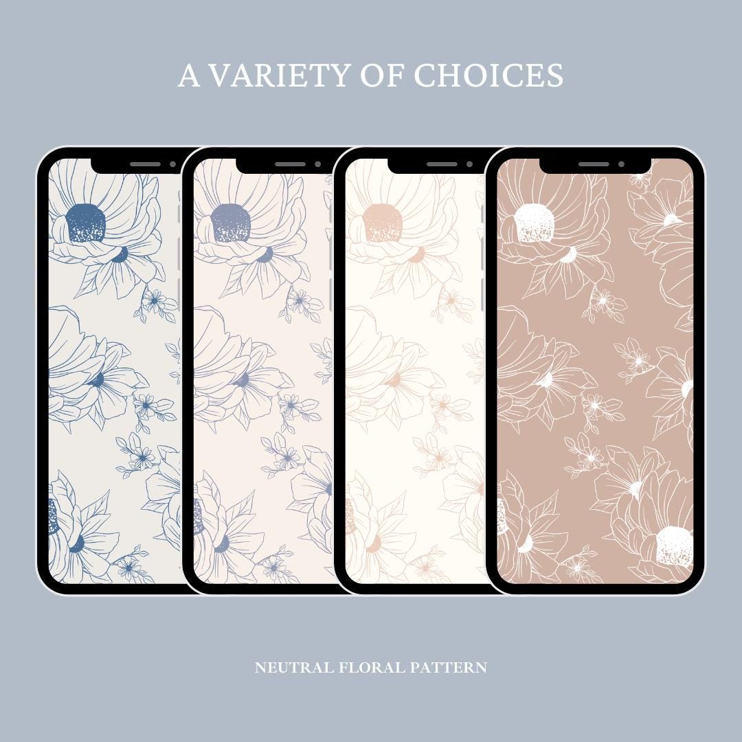 100+ Fine Line Design Floral Aesthetic and Flower Pattern Digital ...