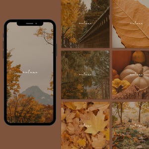 NEW Autumn Aesthetic and Autumn Core Minimalist Digital Wallpaper for ...