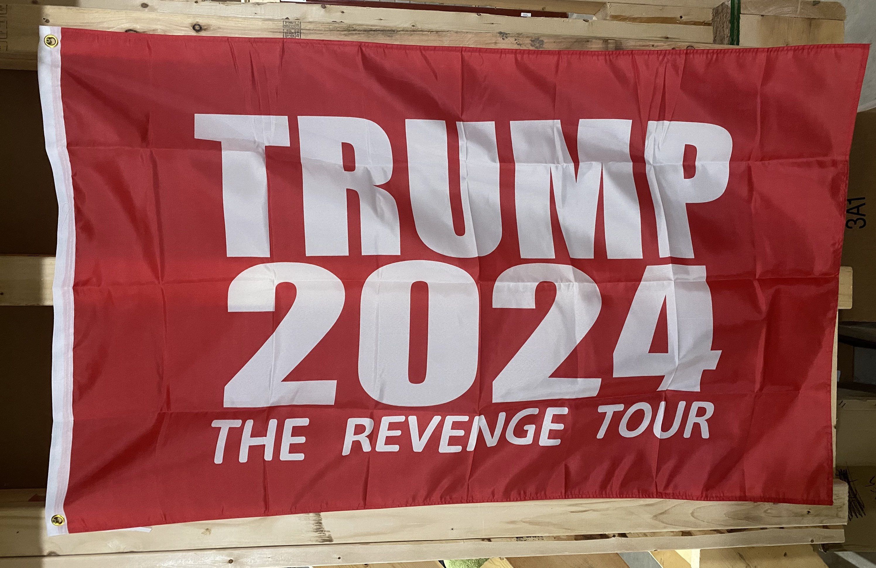 Donald Trump the Revenge Tour 2024 Flag FREE USA SHIP Desantis Save ...