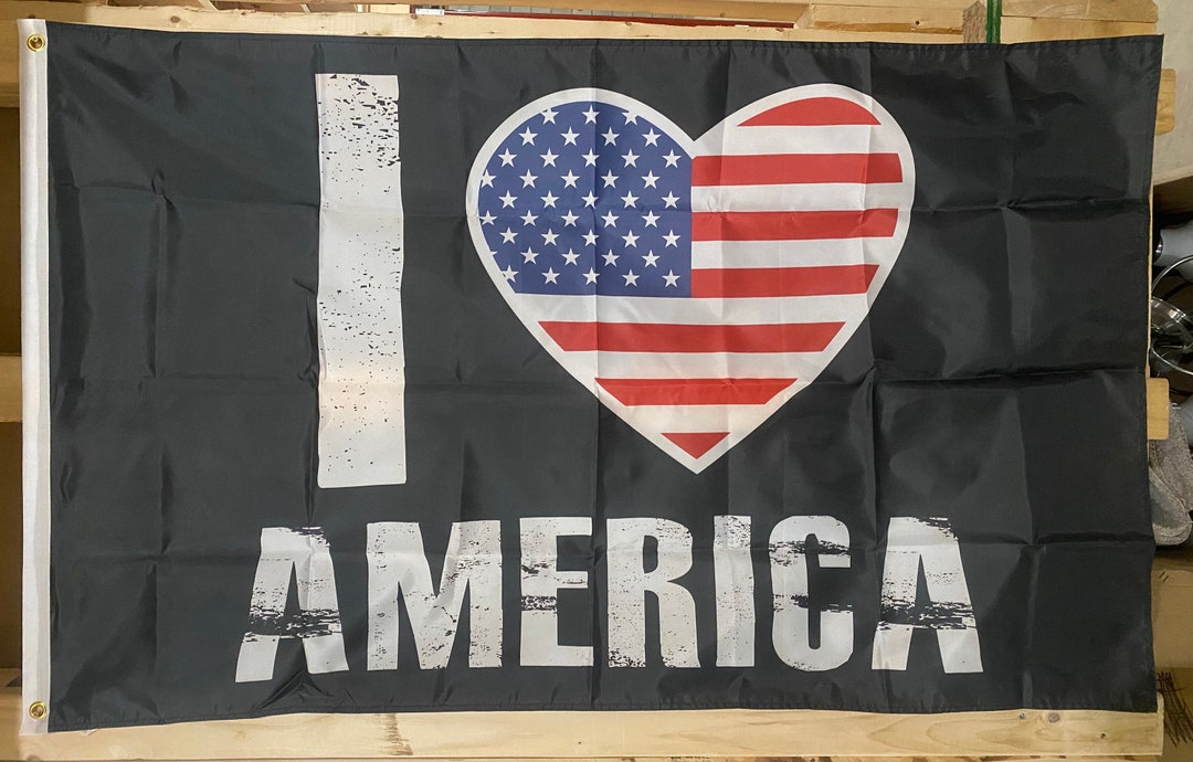 Political American Flag FREE Usa SHIP I Love America Stand Pledge Honor ...