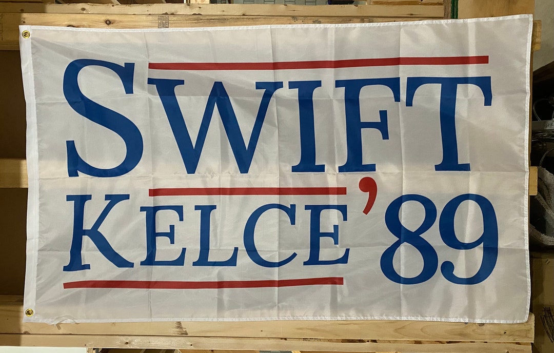Taylor Swift Travis Kelce 89 Flag FREE USA SHIP Female Love Story ...