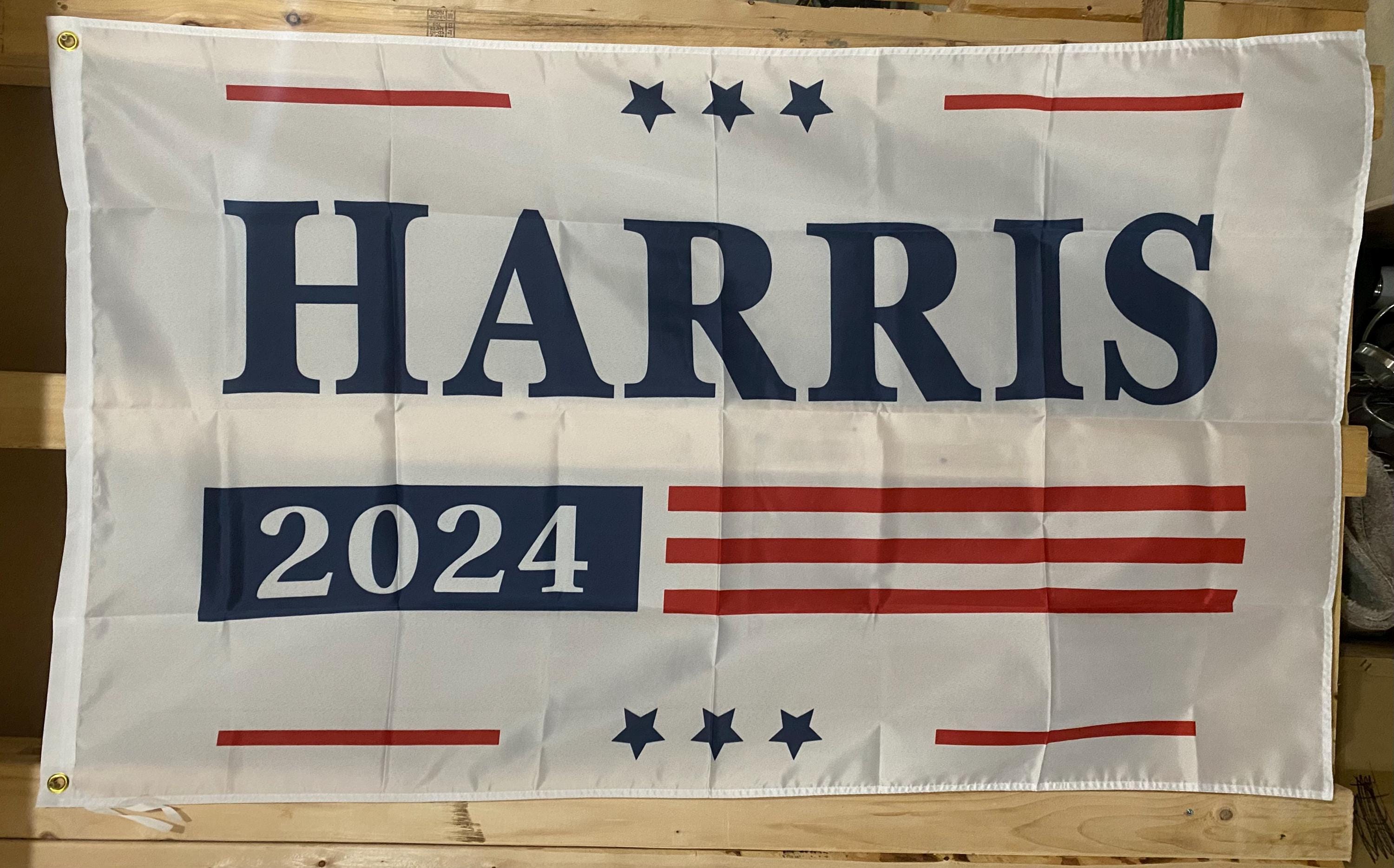 Kamala Harris for President 2024 Flag FREE Usa SHIP for the People Vote ...