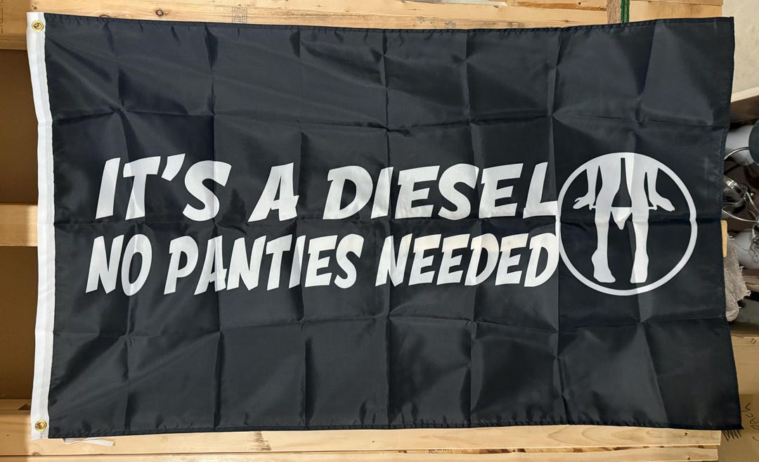 Turbo Diesel Flag FREE SHIP Mechanic Garage Man Cave Wrench Beer Black ...