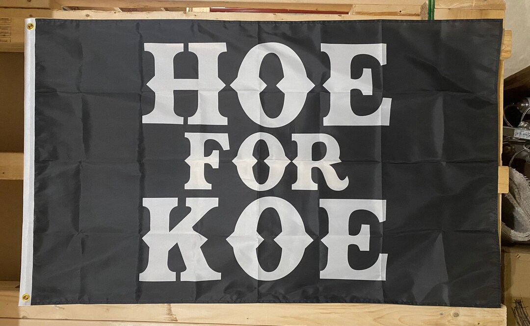 Koe Wetzel Flag FREE USA SHIP Hoe for Koe Music Creeps F*ck Your Funny ...