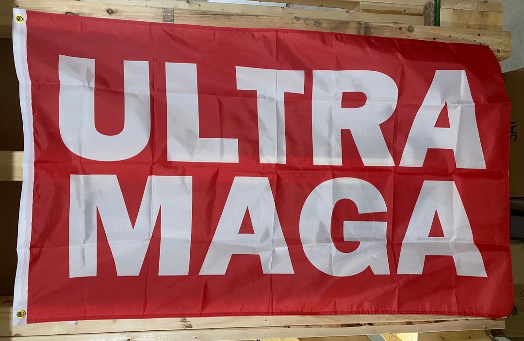 Donald Trump Ultra MAGA Supporter Flag FREE SHIP Desantis Save America ...
