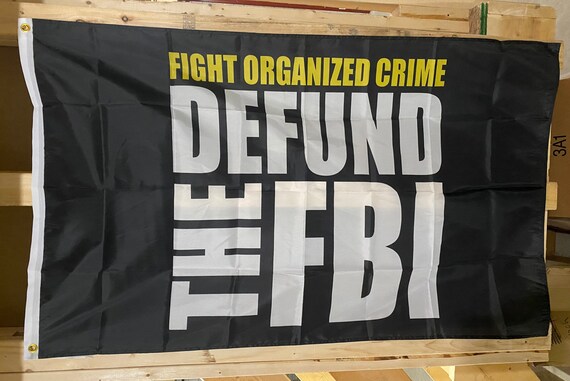 Donald Trump Defund the FBI Flag FREE SHIP Fake News - Etsy