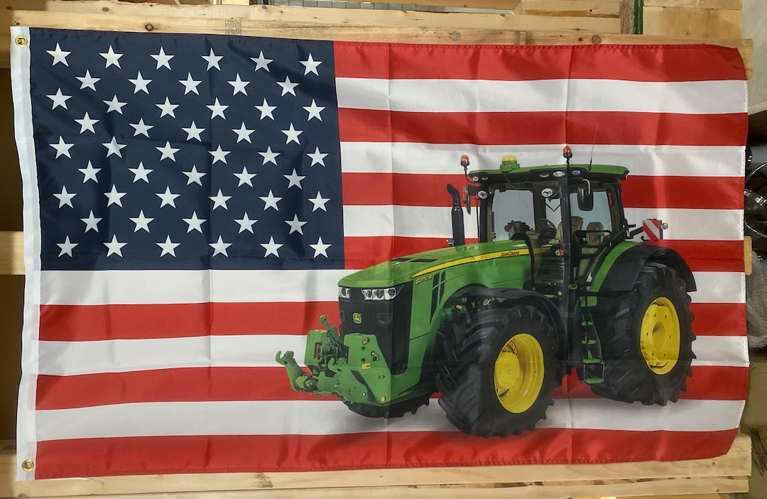 American Farmer Flag FREE Usa SHIP Stars and Stipes John Deere Case Ih ...