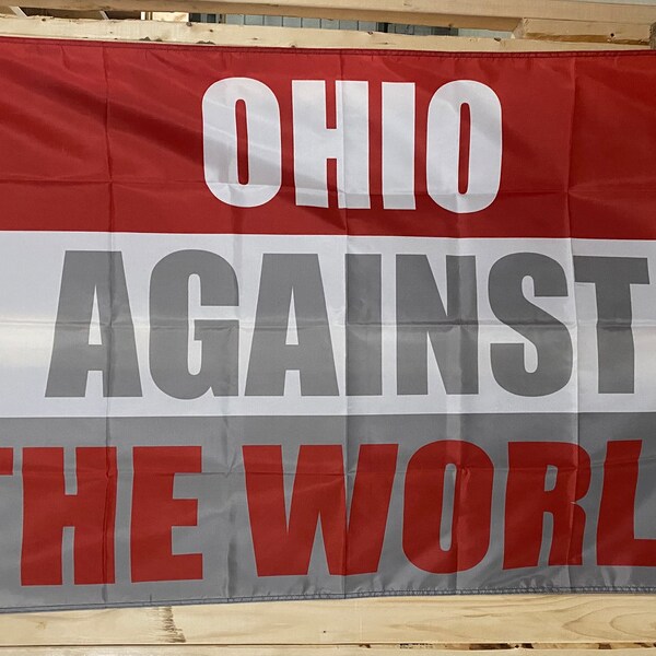 Ohio Against World Flag - Etsy