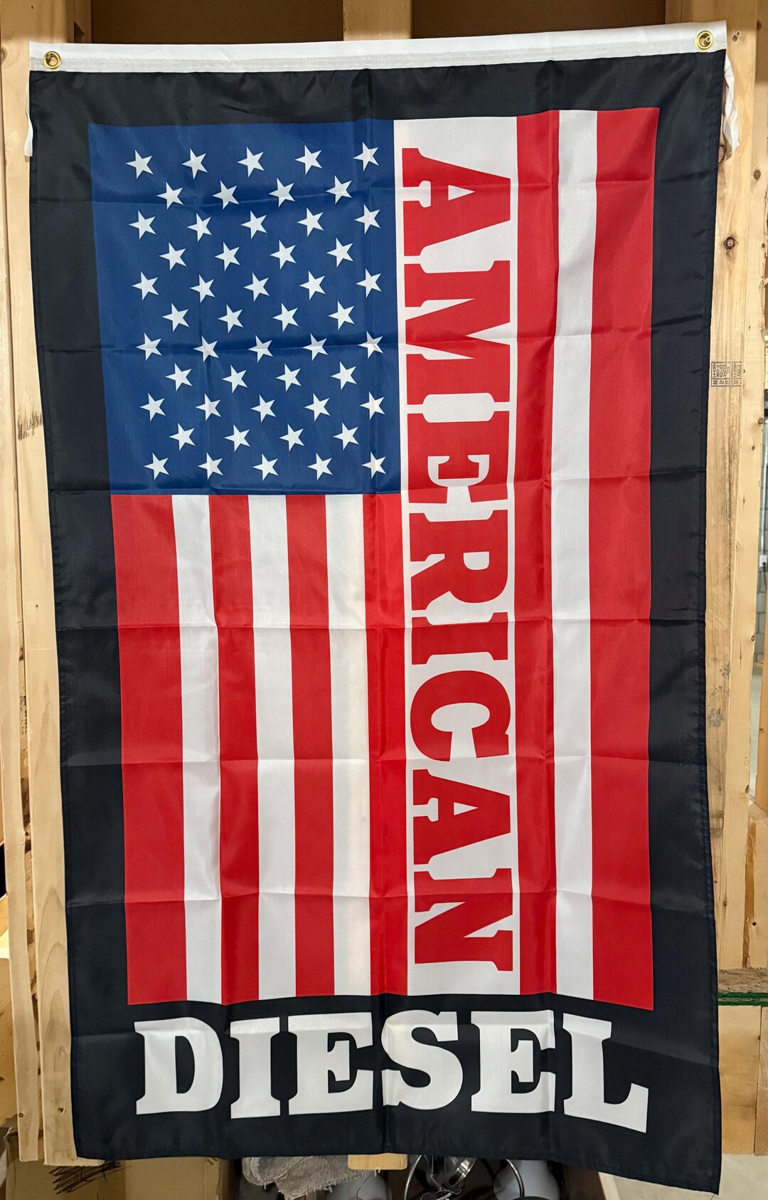 Turbo Diesel Flag FREE SHIP Mechanic Garage Man Cave Wrench Beer Black ...