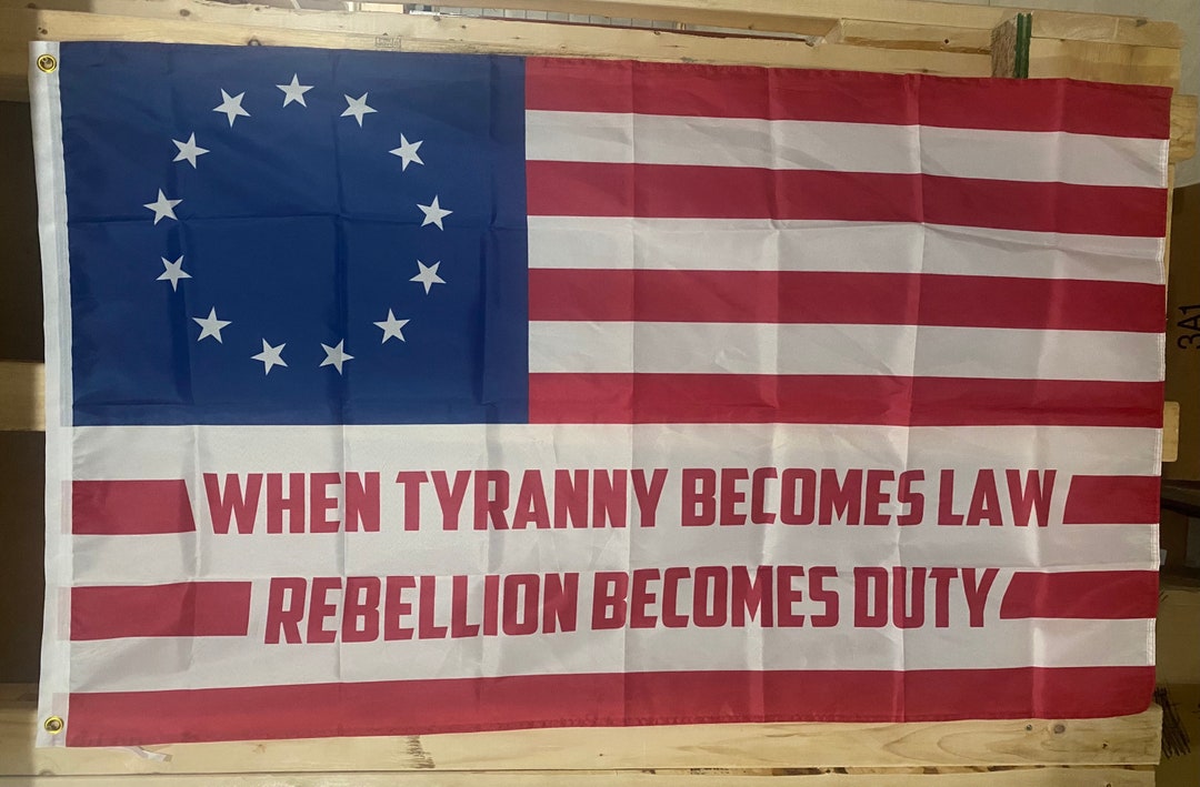 Resist Tyranny Flag FREE USA SHIPPING Trump Desantis Republican Rights ...