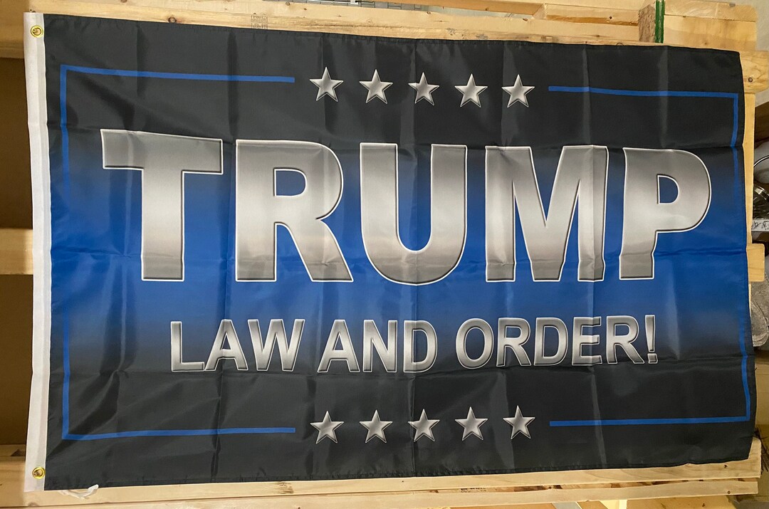 Donald Trump Flag FREE USA SHIP Law & Order Desantis Save America God ...