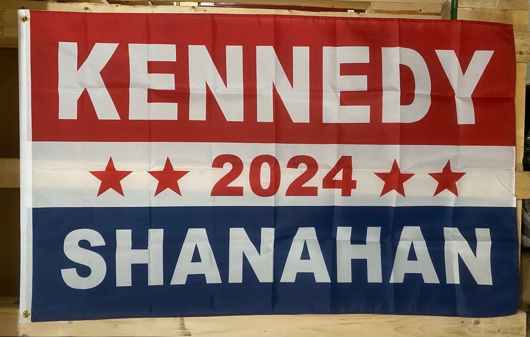 Robert Kennedy Jr President 2024 Flag Nicole Shanahan Declare Your ...