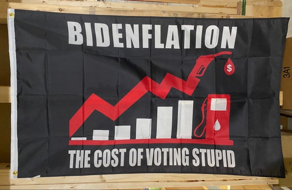 Bidenflation Inflation Flag FREE USA SHIP Lets Go Brandon - Etsy