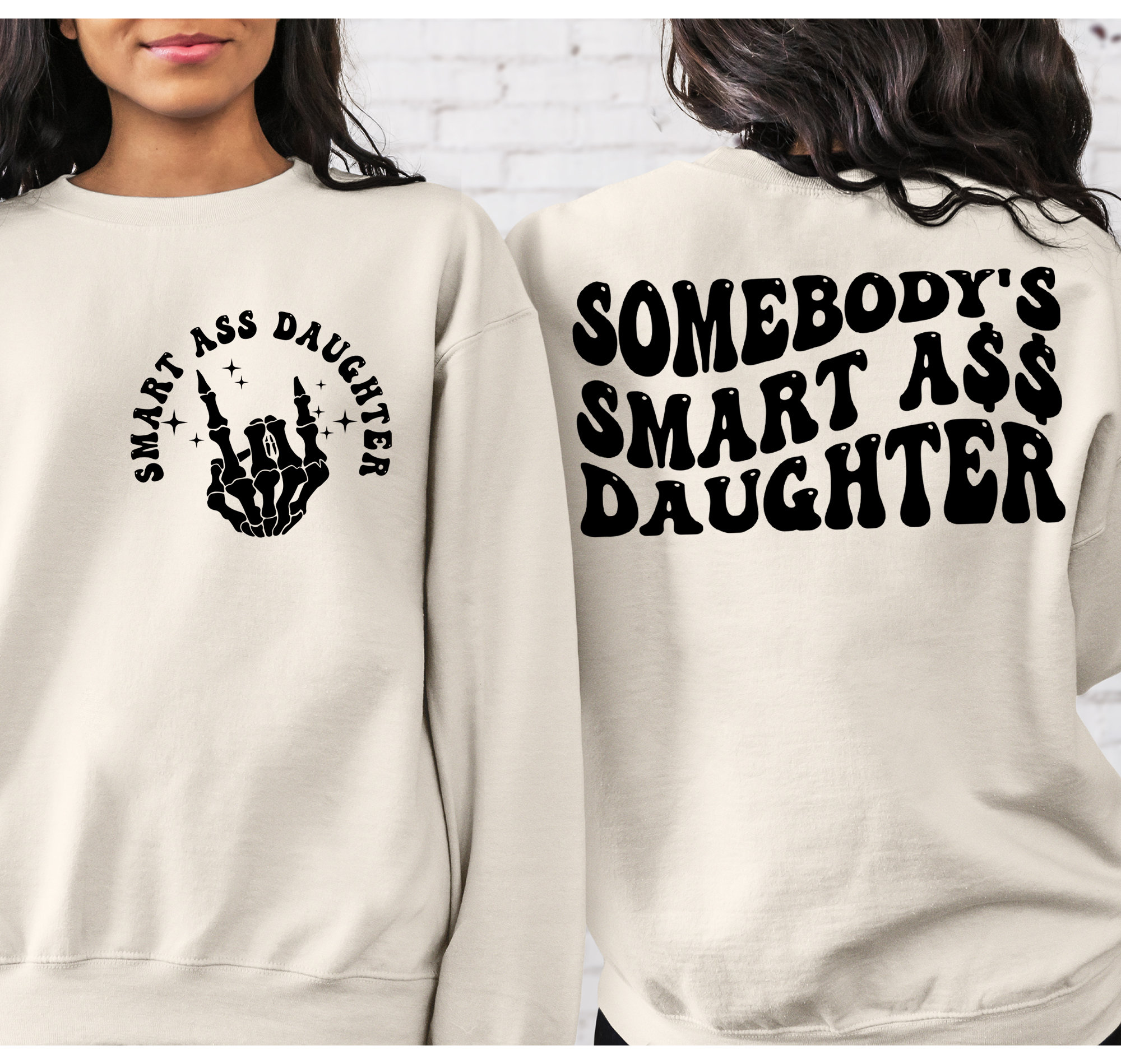 Somebody's Smart Ass Daughter Svg Png Daughter Png - Etsy