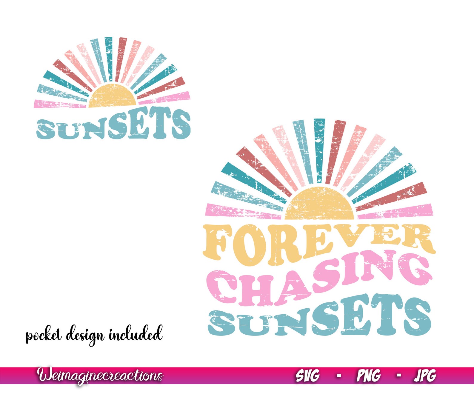 Forever Chasing Sunsets SVG PNG, Summer Svg, Summer Svg Shirt, Summer ...