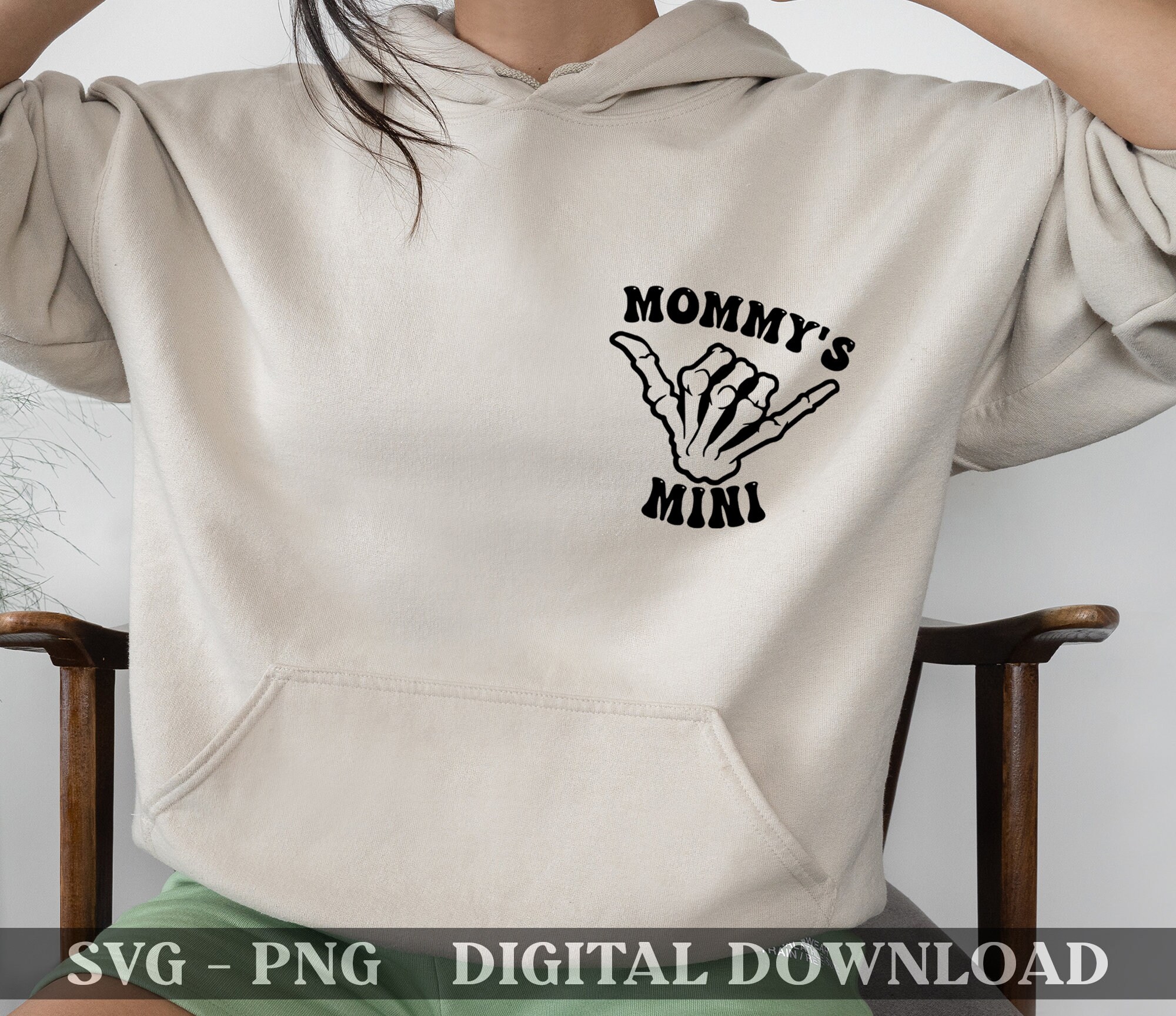 Miniature Version Of My Mommy Svg Png Cutting File Mommys Etsy